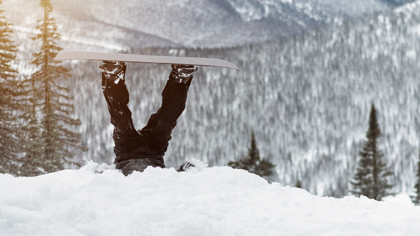 How to Fall Properly on a Snowboard
